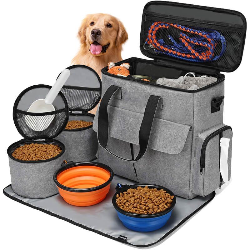 Week Away Dog Travel Bag, Airline Approved Pet Travel Bag, Multi ...